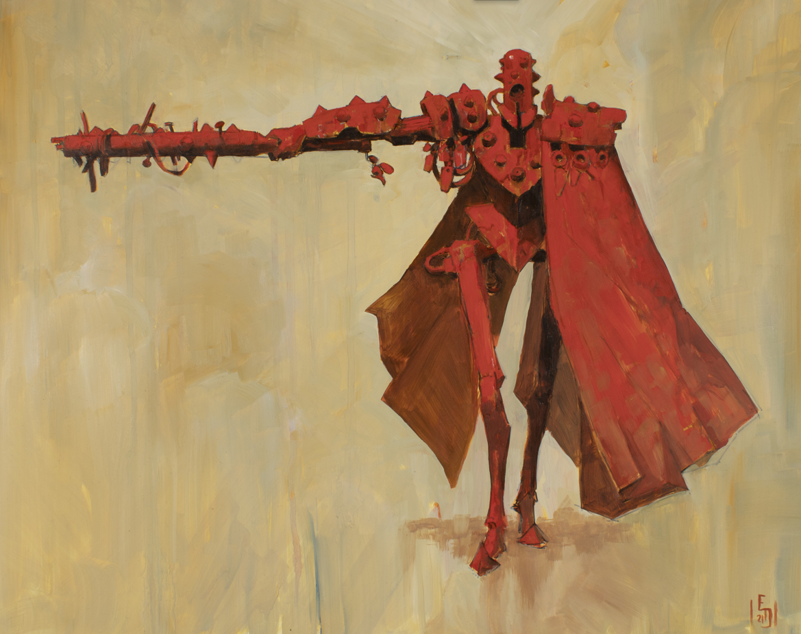 Crimson Knight – Edward Delandre